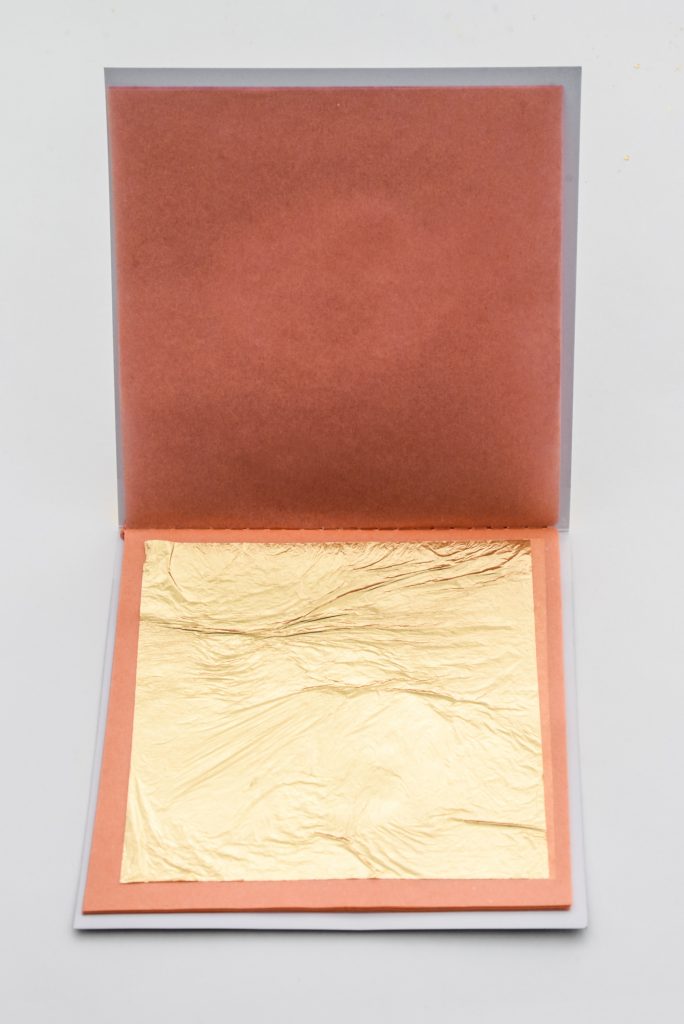 24K Edible Gold Leaf Sheets CornucAupia Gold Leaf Manufacturing Inc 24k-edible-gold-leaf-sheets-cornucaupia-gold-leaf-manufacturing-inc